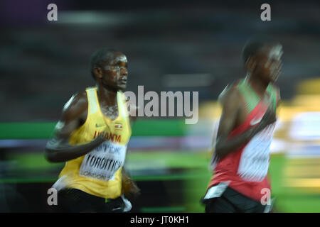 Timothy TOROITICH, Uganda, during 10000 final at London Stadium in ...