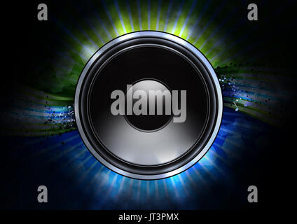 Colorfull abstract green blue background. Light bokeh for eco friendly ...