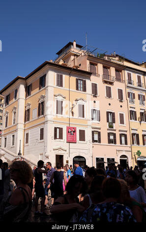 Rome Italy July 2017 - The Keats Shelley House Museum by The Spanish ...