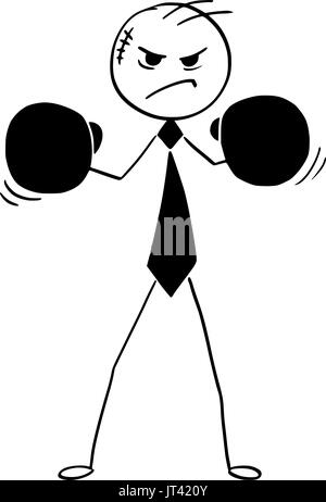 Vector illustration of boxing gloves cartoon isolated Stock Vector ...