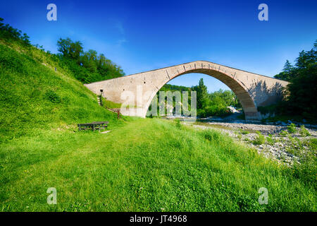 Alidosi Bridge, Renaissance masterpiece of civil engineering with ...