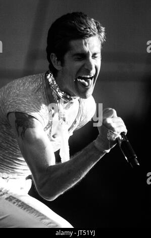 Perry Farrell, vocalist, Satellite Party, US alternative Rock Band ...