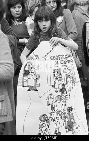 Milan (Italy), 1976, women's demonstration of the UDI (Unione Donne ...