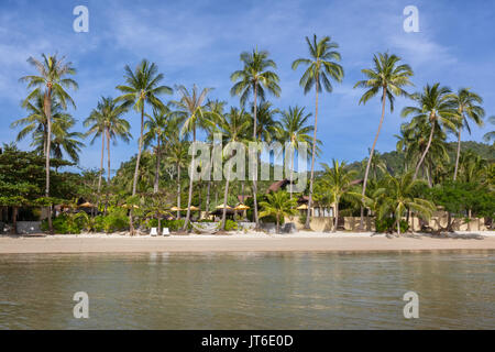 Thailand, Koh Samui Island, Nathon West Coastline at Sunset Stock Photo ...