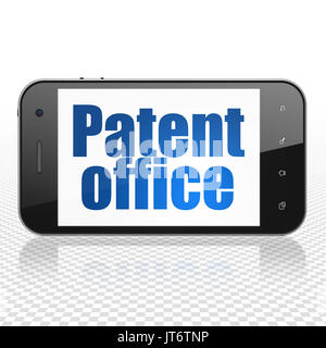 Law concept: Smartphone with Patent Office on display Stock Photo - Alamy