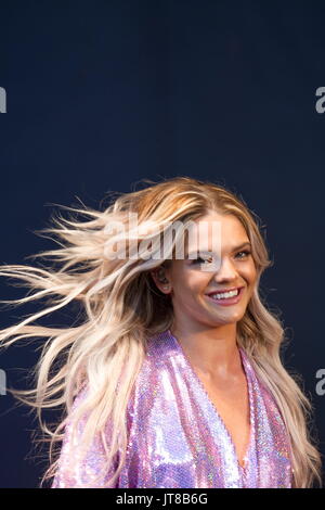 X Factor winner 2015 Louisa Johnson performs at G-A-Y in London. Last ...