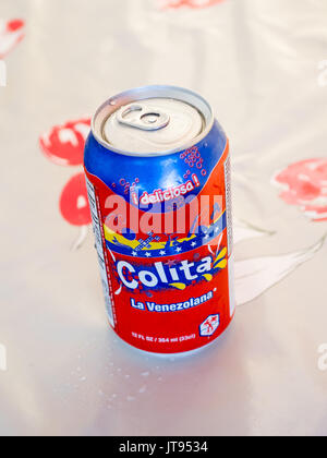 A can of Frescolita, a popular brand of cola from Venezuela Stock Photo ...