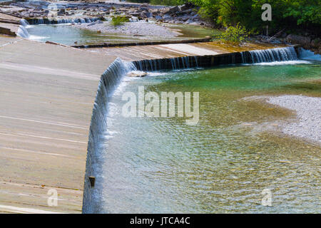 Almtal, alm, scharnstein, fluss, Wasser, wasserfall, Österreich, sommer ...