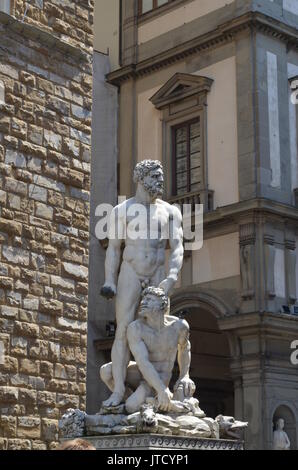 Hercules and Cacus by Bandinelli (1533 Stock Photo - Alamy