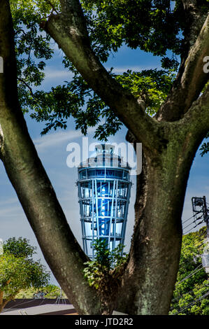Enoshima lighthouse. Enoshima Island, Japan Stock Photo - Alamy