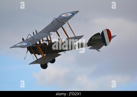 BE2 first world war classic airplane at Shuttleworth Stock Photo - Alamy