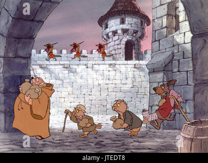 Friar Tuck and Robin Hood Stock Photo: 23905749 - Alamy