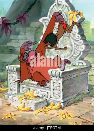 MOWGLI, APE KING LOUIE, THE JUNGLE BOOK, 1967 Stock Photo - Alamy