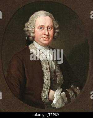 William Hogarth - William FitzHerbert Stock Photo - Alamy