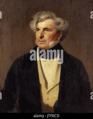 The portrait of Sir James Clark Ross by Stephen Pearce depicts the ...