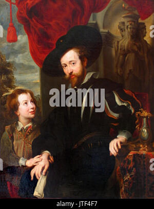*Zelfportret* (Self-Portrait) by Peter Paul Rubens is a striking ...