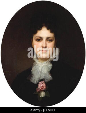 'Mrs. Addison Head' by William Adolphe Bouguereau, painted in 1874, is ...