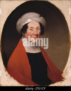 William S. Elwell - Portrait of Dolley Madison (1848) - Google Art ...