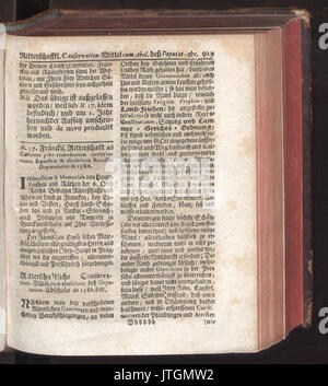 Reichs-Ritter-Archiv II 0929 Stock Photo - Alamy