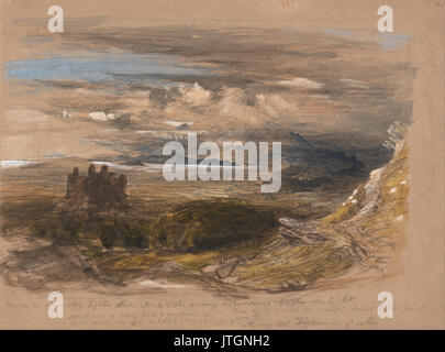 Samuel Palmer - Harlech Castle Stock Photo - Alamy