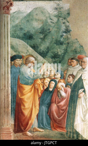 St. Peter preaching the gospel Stock Photo - Alamy