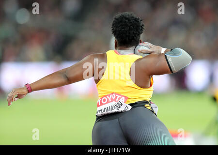 Danniel Thomas-Dodd (Jamaica) - Shot Put women - IAAF World Stock Photo ...