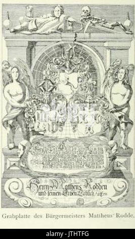 St. Mary HL Ledger BM Mattheus Rodde Stock Photo - Alamy