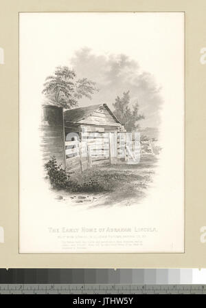 Birthplace of Abraham Lincoln in Hardin County, Kentucky Stock Photo ...