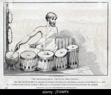 The remarkable French drummer Stock Photo - Alamy