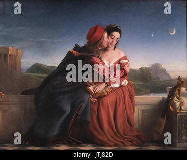 'Paolo and Francesca da Rimini' is a painting by Dante Gabriel Rossetti ...