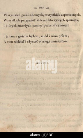 Pan Tadeusz, written by Adam Mickiewicz, is a Polish epic poem. This ...