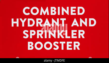 Fire hydrant booster Stock Photo - Alamy