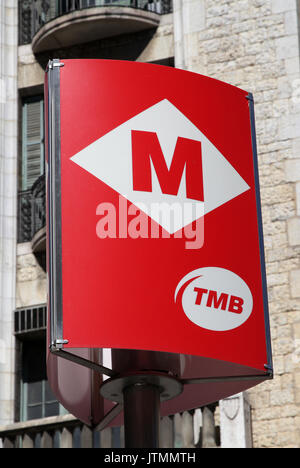 Barcelona Spain,Catalonia Transports Metropolitans de Barcelona TMB ...
