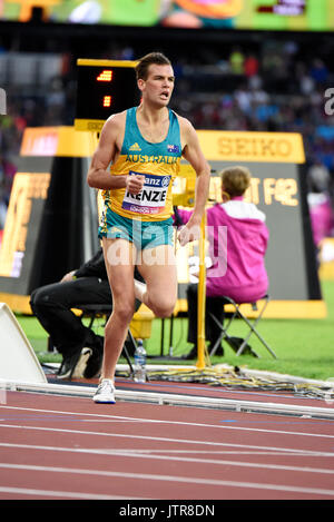 Deon Kenzie of Australia competing and winning the T38 1500m in the ...