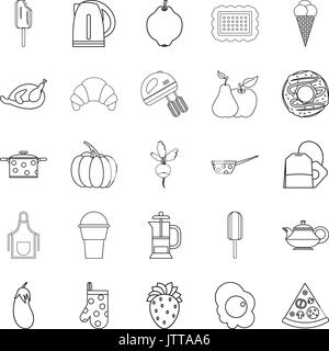 Caboose icons set, outline style Stock Vector Image & Art - Alamy