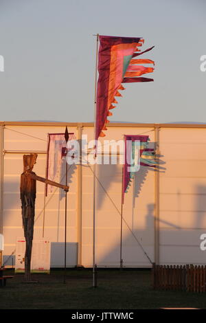 Bodedern, Anglesey, North Wales, UK. 9th August, 2017. Scenes at the ...