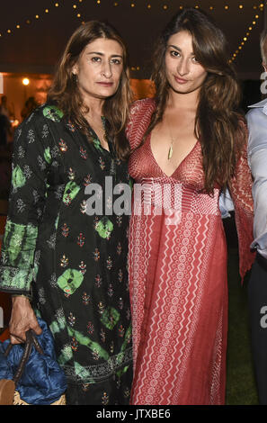 SOFO Benefit at the Hamptons Featuring: Nejma Beard, Peter Beard, Susan ...