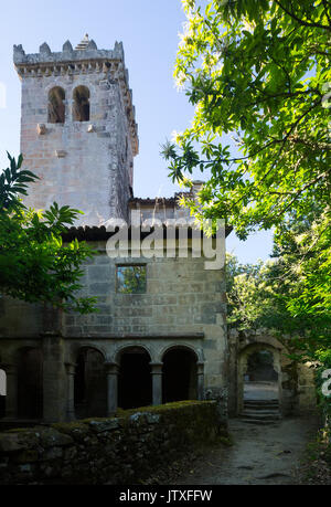Monastery of Santa Cristina de Ribas de Sil, Ribeira Sacra, Galicia ...