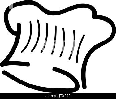 Isolated toque outline Stock Vector Image & Art - Alamy