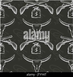 Bull or cow skull, animal head graphic print. T-shirt typography design ...