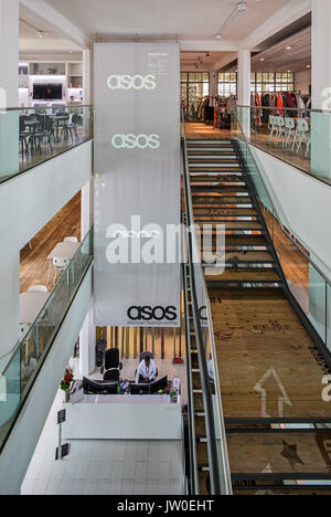 ASOS staff canteen Stock Photo - Alamy