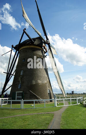 Windmill near Volendam, Netherlands, Holland Stock Photo - Alamy
