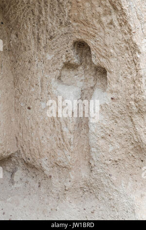 Cross in a Cave Church, Pasabag Valley, Cappadocia, Turkey Stock Photo ...