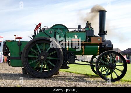 Vintage 1914 Clayton and Shuttleworth traction engine "Dorothy" with ...