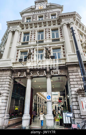 The Netherlands, Den Haag, shopping, passage, "De Passage Stock Photo ...
