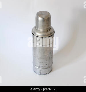 Ancientaluminum thermos, flask Vacuum, Brand IRUM, made in Spain Stock ...