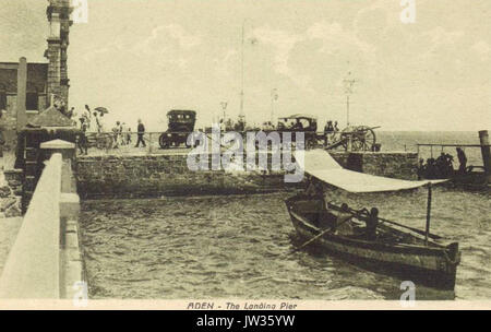 Landing Pier, Steamer Point, Aden Stock Photo - Alamy