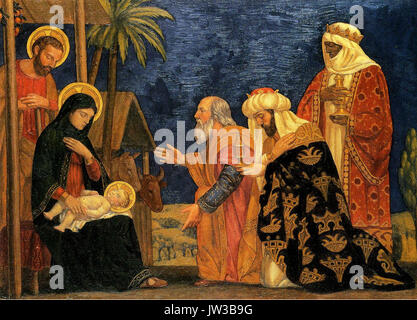 The magi henry siddons mowbray 1915 Stock Photo - Alamy