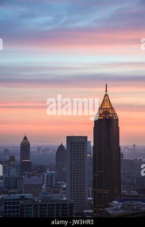 Cityscape of Atlanta, Georgia USA at dawn Stock Photo - Alamy
