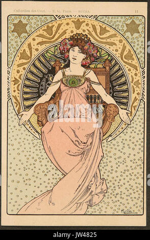 Mucha collection des cent 11 Stock Photo - Alamy